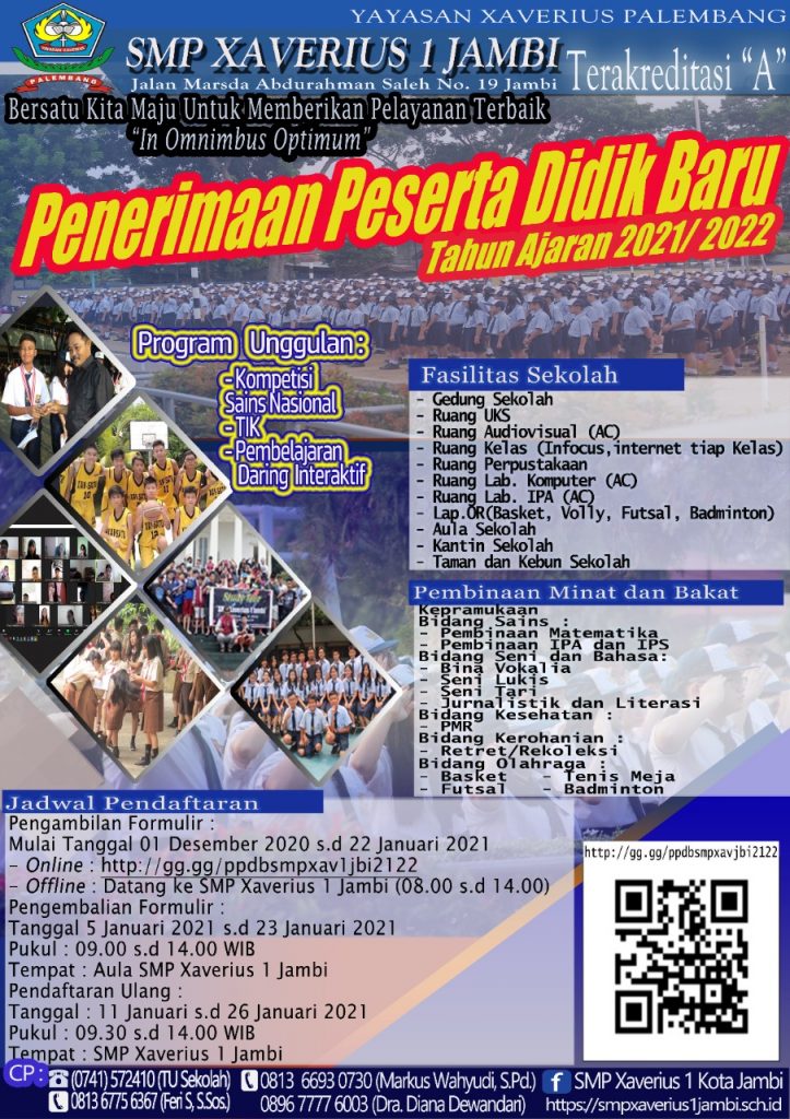 GTK – SMP Xaverius 1 Jambi